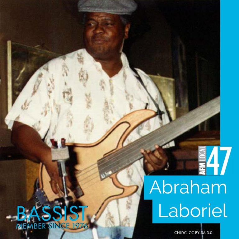 #AFM47 Member Spotlight: Abraham Laboriel - 47 Blog | AFM Local 47