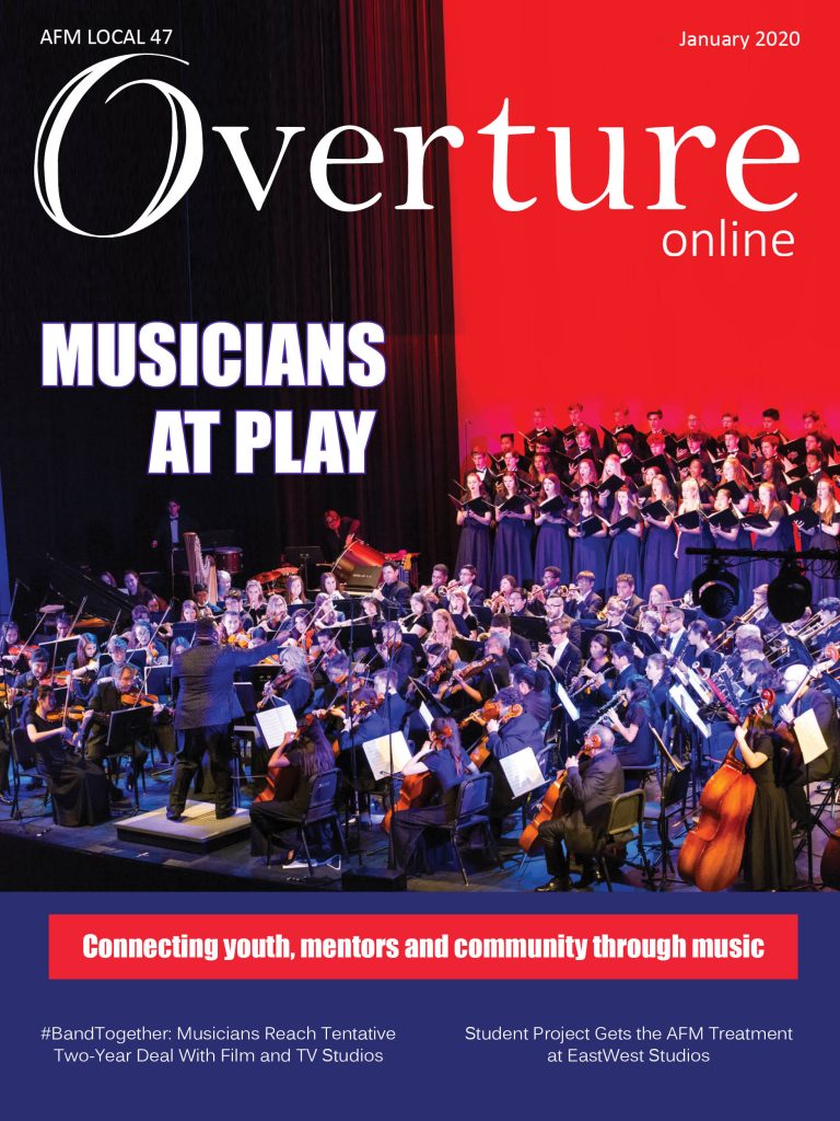 January 2020 Overture Online: Musicians at Play | 47 Blog | AFM Local 47