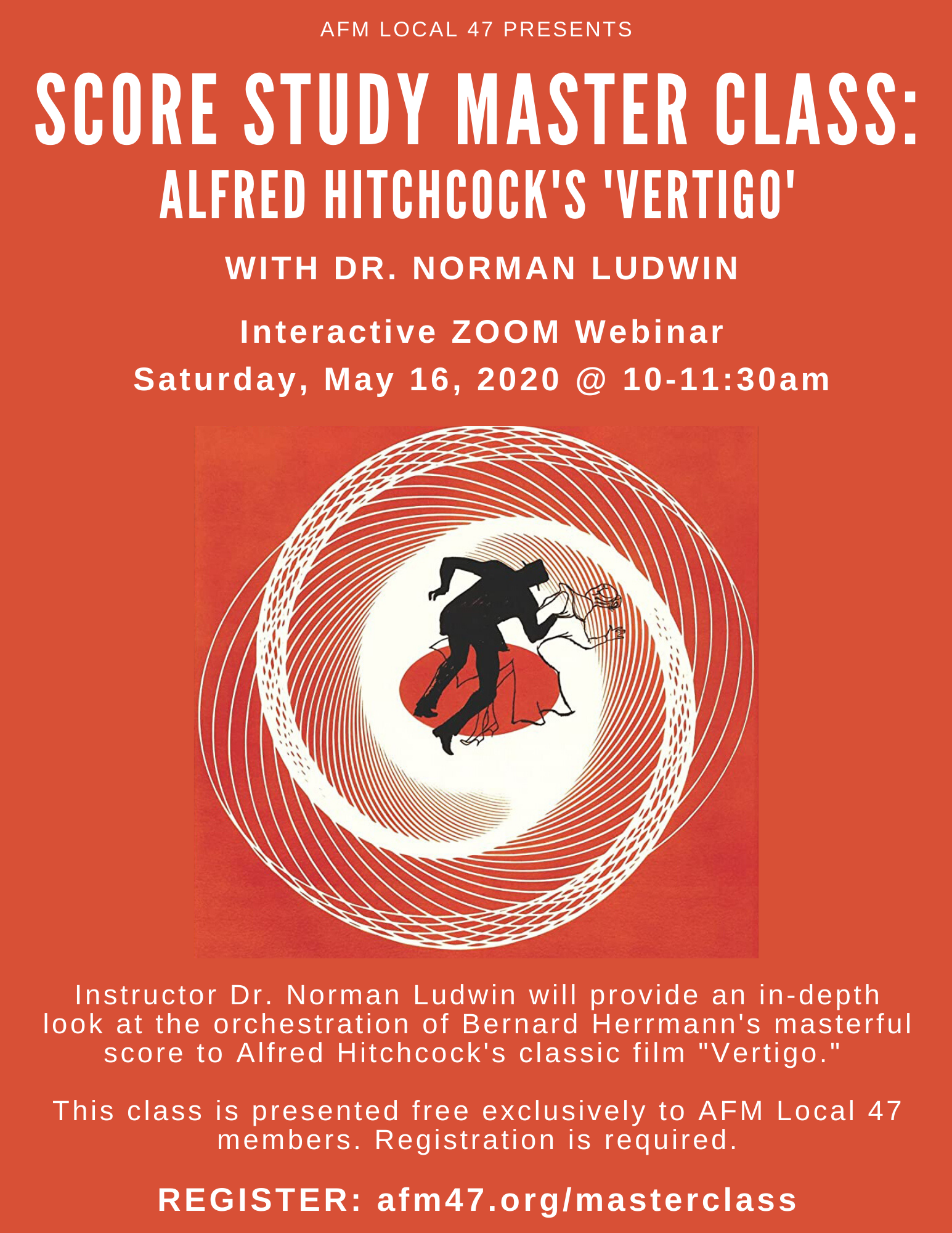 Score Study Master Class with Dr. Norman Ludwin: "Vertigo" - 47 Blog ...