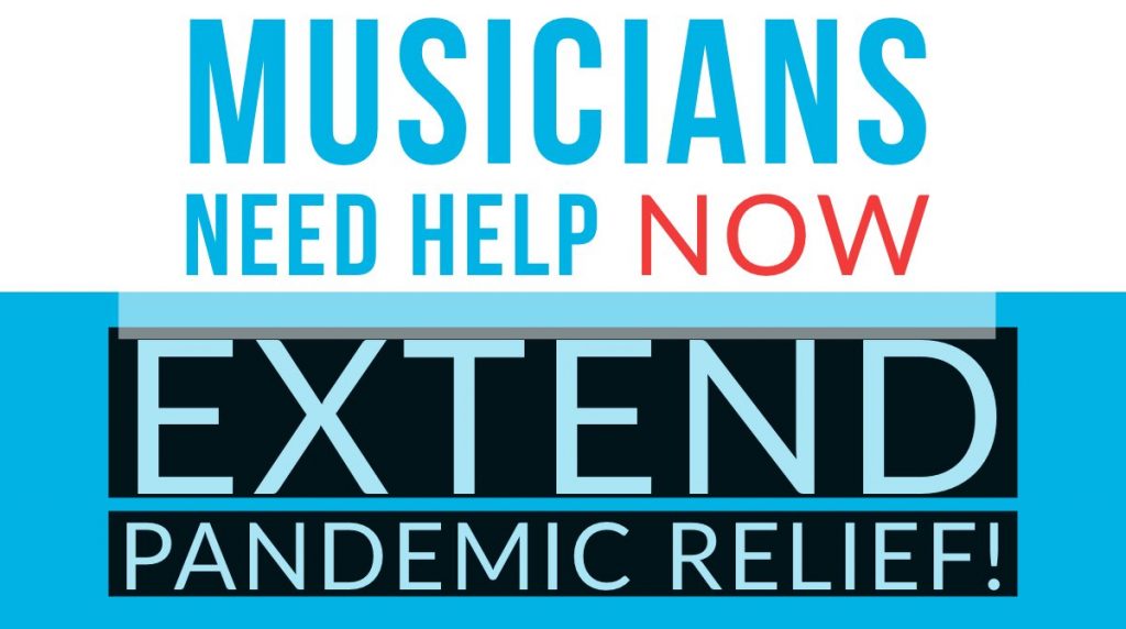 Musicians Need Help NOW: Extend pandemic unemployment benefits! | 47 ...