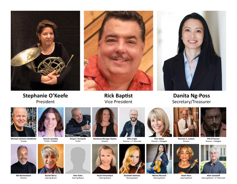 Meet the New Administration! 2021 Inaugural Meeting + Musicians’ Club Annual Meeting | 47 Blog ...