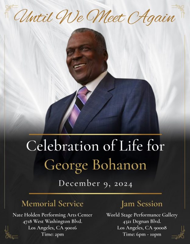 Celebration of Life: George Bohanon | 47 Blog | AFM Local 47