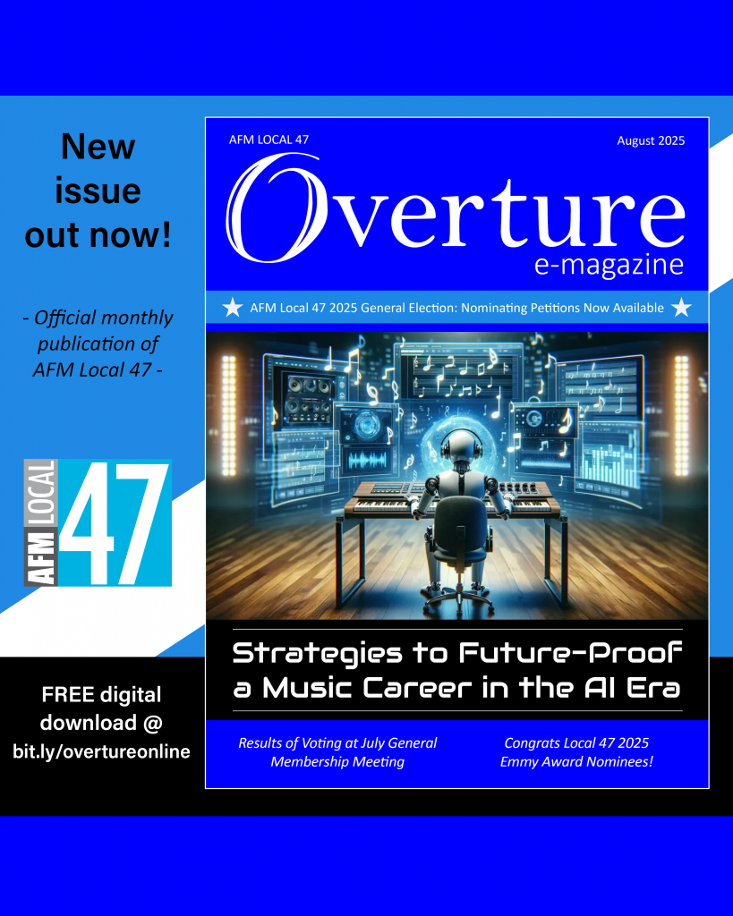 August 2025 Overture Online: Strategies to Future-Proof a Music Career in the AI Era | 47 Blog ...